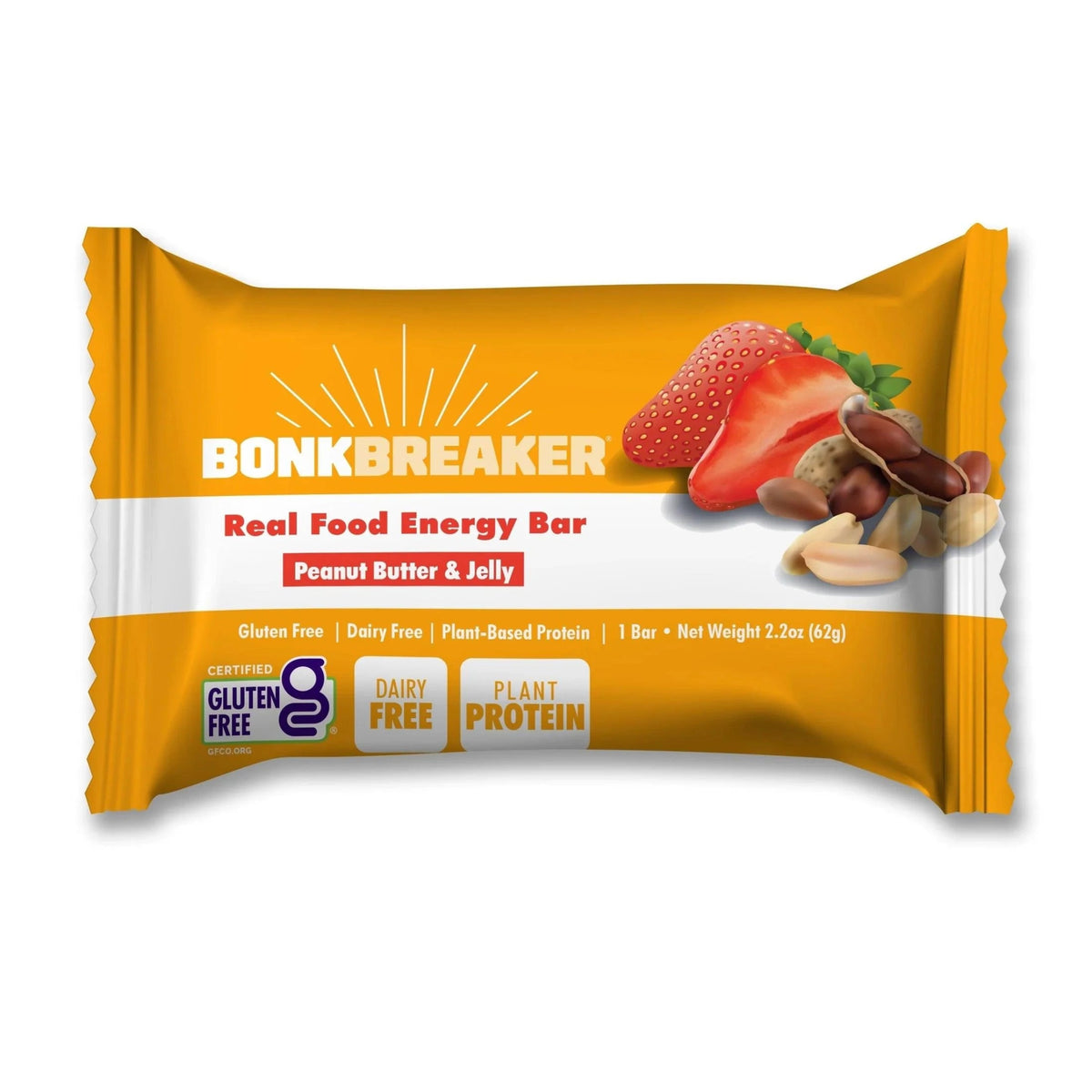 Bonk Breaker Energy Bar - Peanut Butter & Jelly – Fitness New Zealand