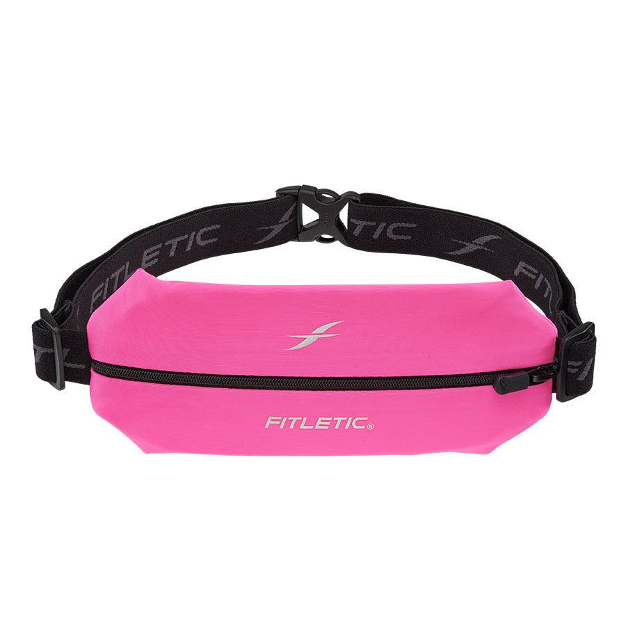 Fitletic Mini Sport Belt Runners Pouch – Neon Pink – Fitness New Zealand