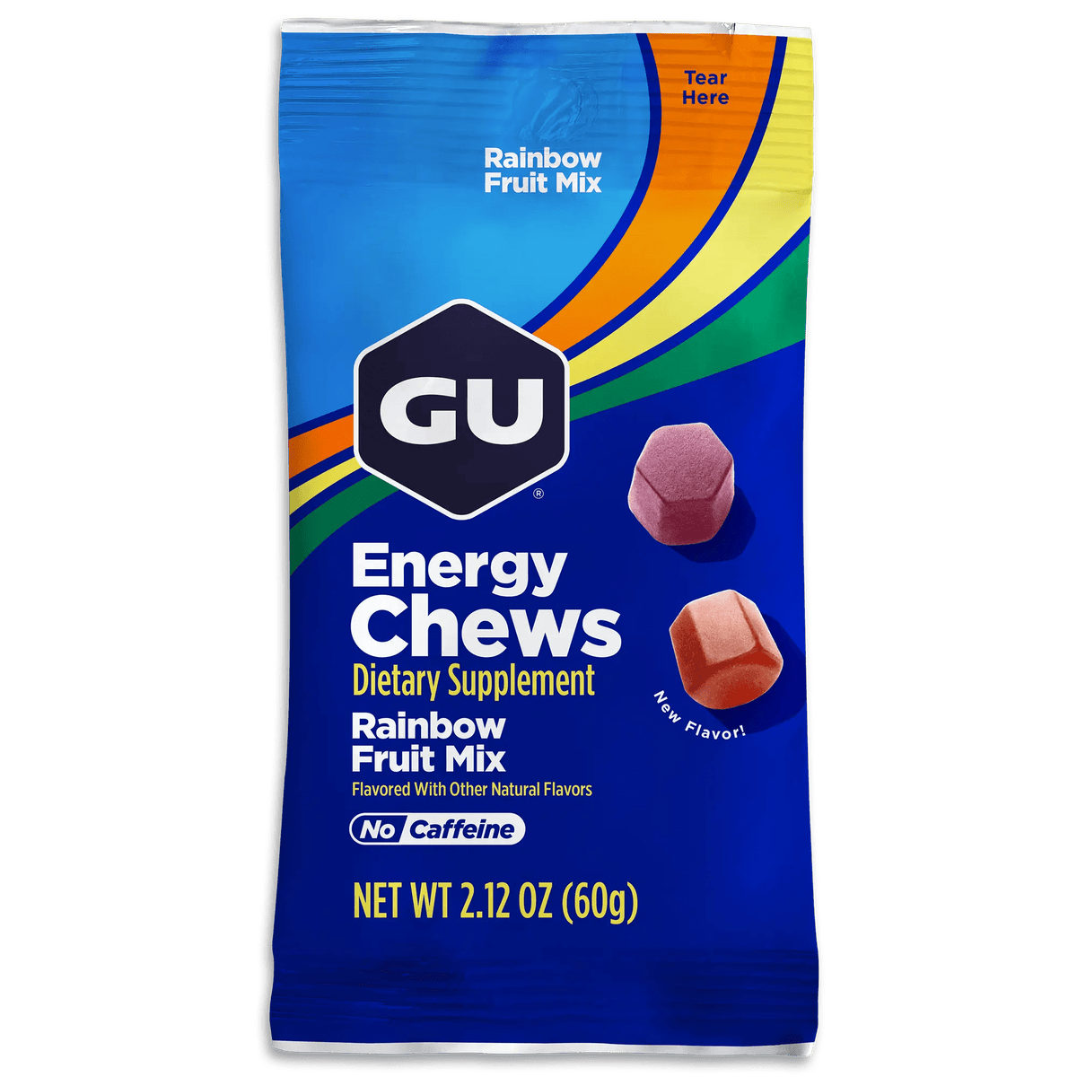GU Rainbow Fruit Energy Chews - Double Serve – Fitness New Zealand