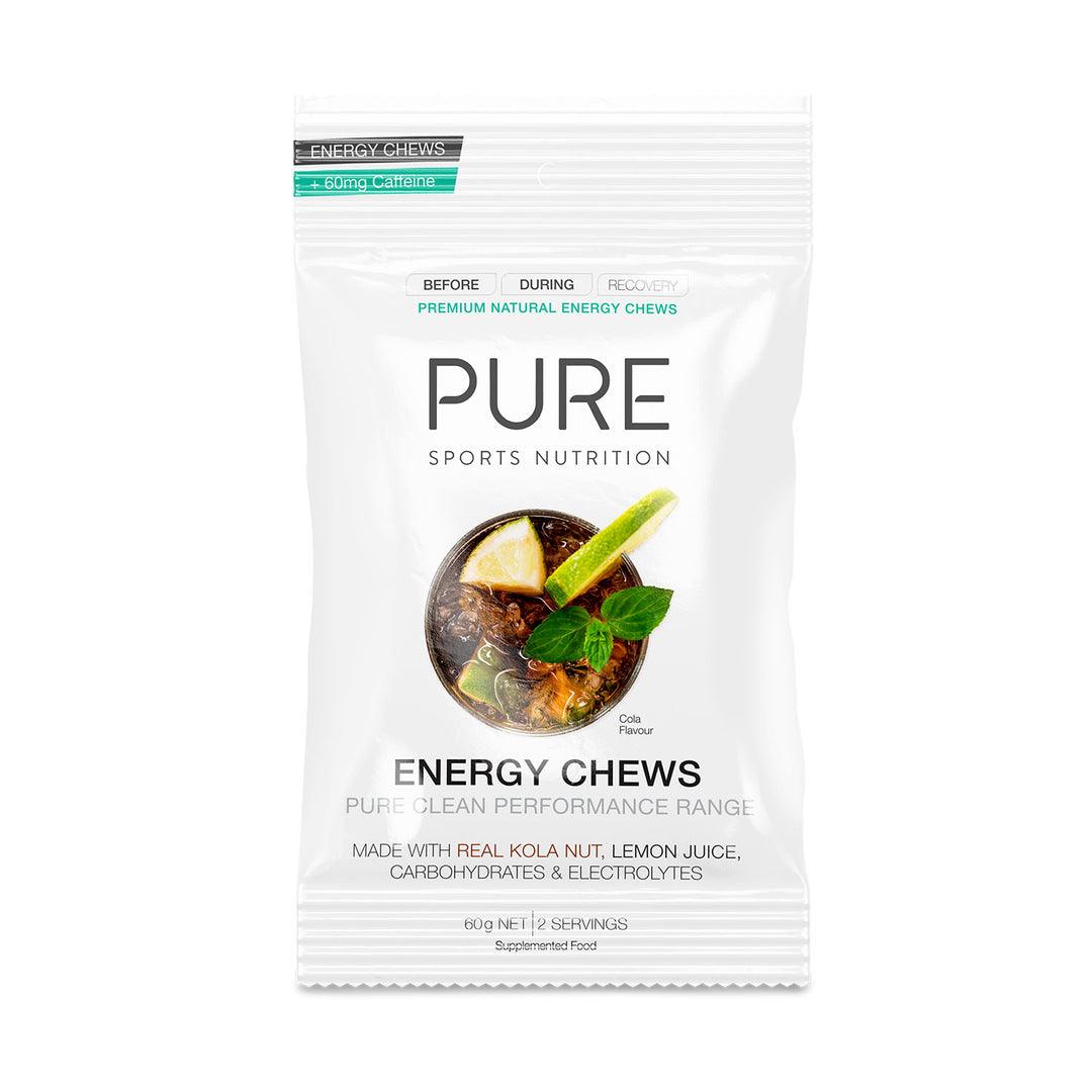PURE Energy Chews - Cola + Caffeine – Fitness New Zealand